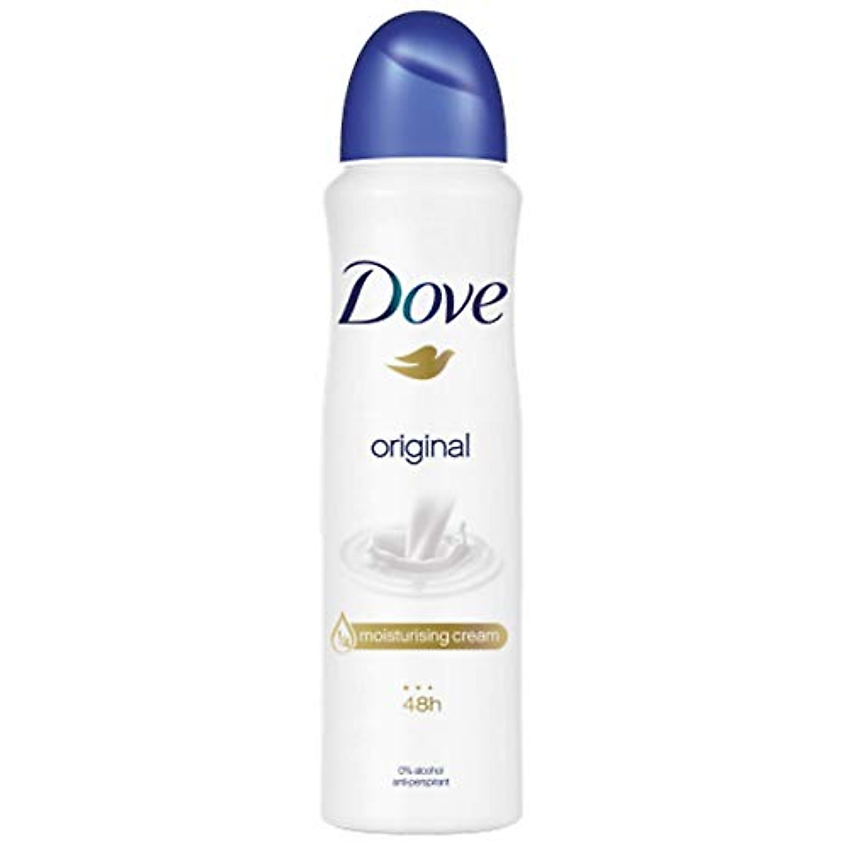 Dove Original Aerosol AntiPerspirant Deodorant 150ml Pack of 3