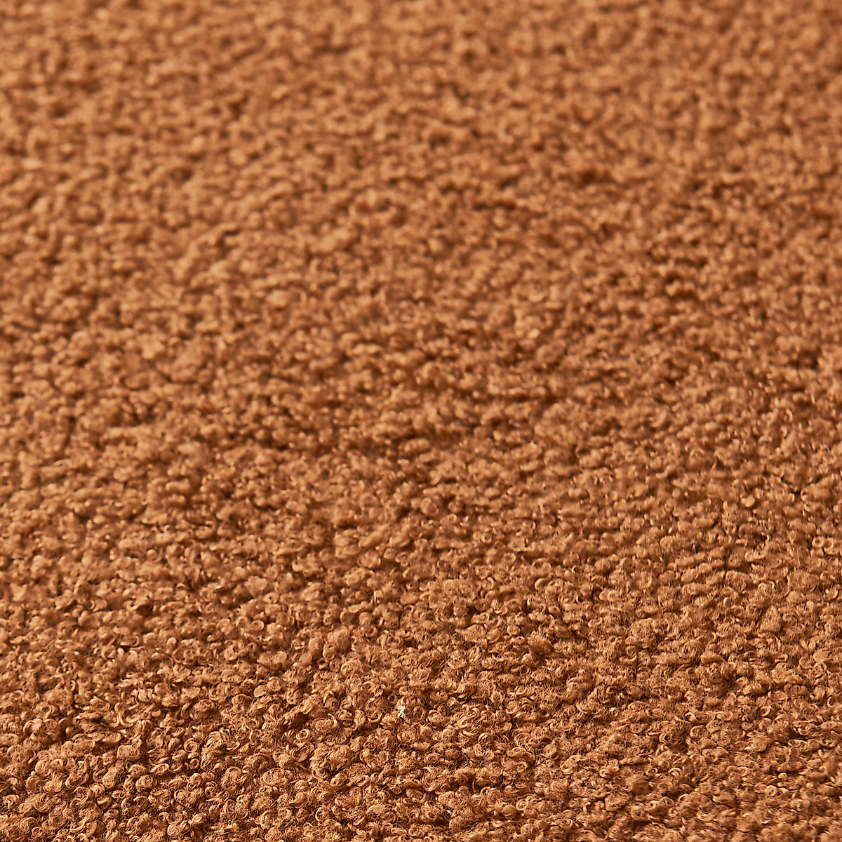 WILLIAMSPACE 104.3" Sponge Sectional Sofa Couch Floor Sofa for Living Room, Modern High Density Cloud Couch, Modular L-Shaped Sofa with Chaise Lounge for Small Space, Lamb Bouch Fabric (Orange)