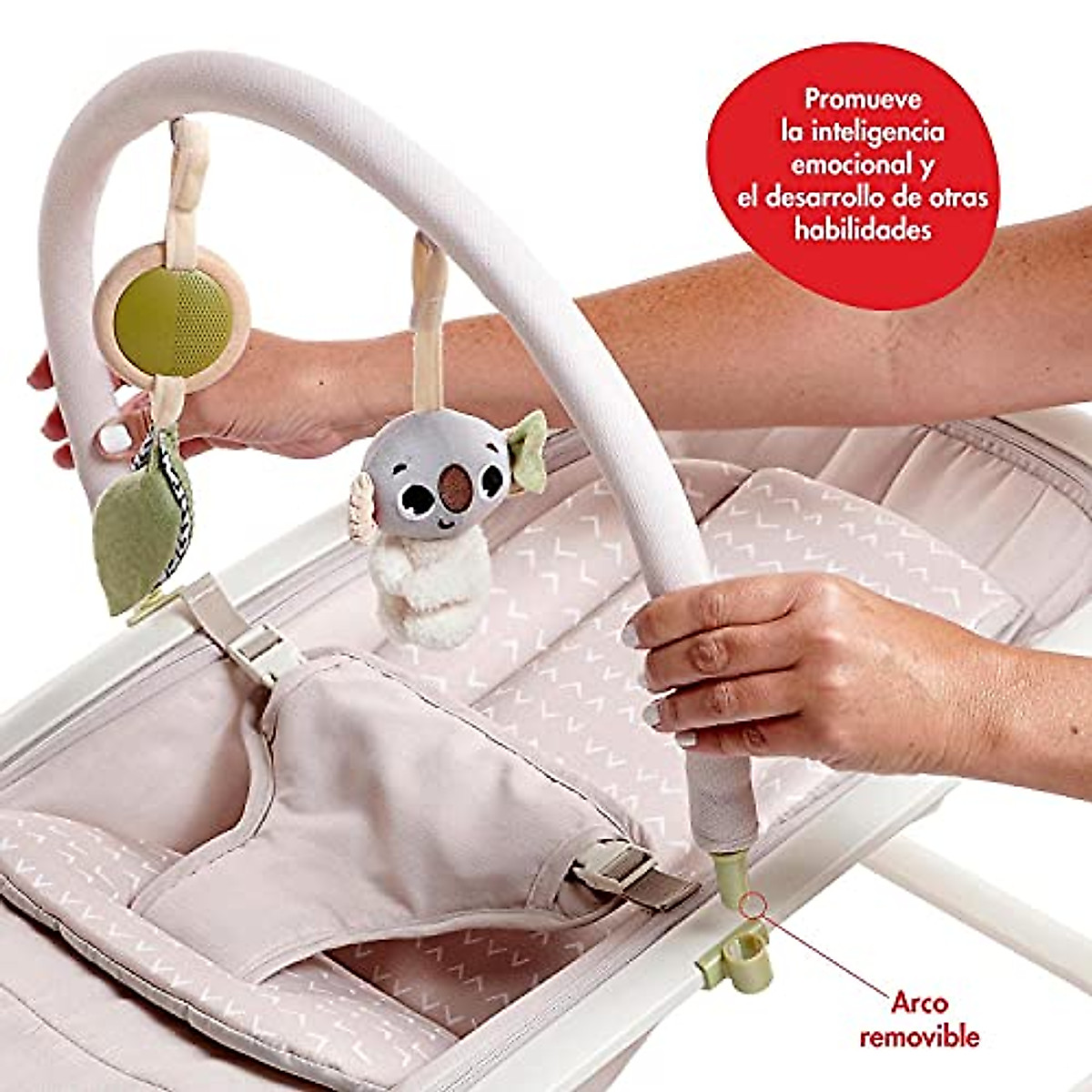 Tiny Love Boho Chic 2-in-1 with Removeable Hanging-Toy Bar, Stationary Modes, Folds Flat for Compact Storage and Portability