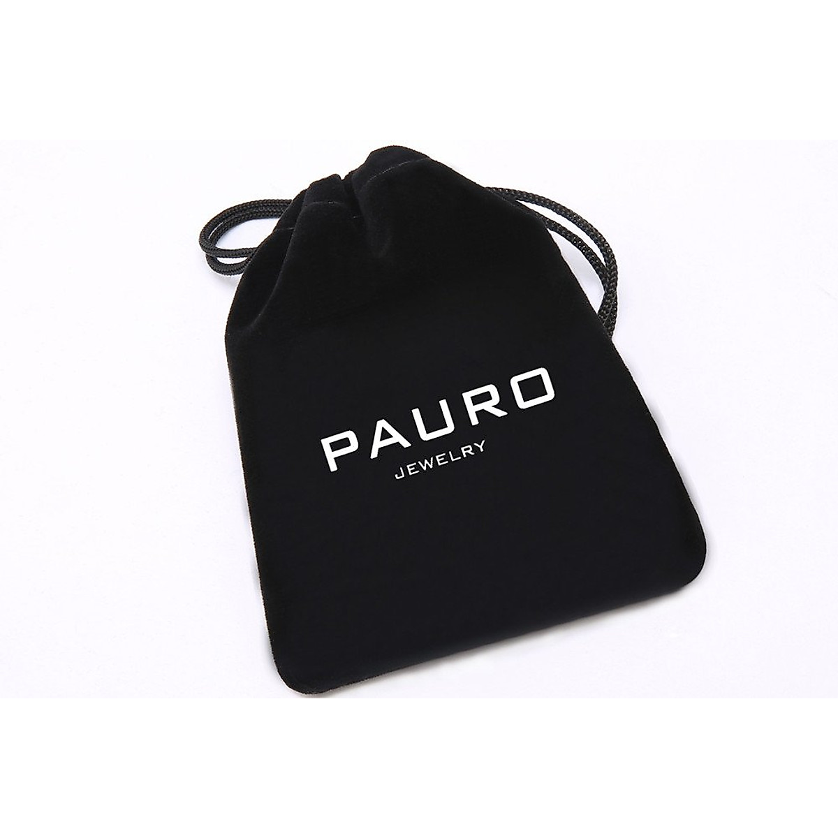 PAURO Men's Women's Stainless Steel Buddhist Healing Healing Mantras Lucky Rotatable Ring Black Size 11