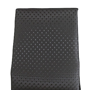 DI Home & Style Dependable Industries Fabric Print 100% Polyester Sink Skirt Hides Pipes Adds Bathroom Storage Space Black Diamond