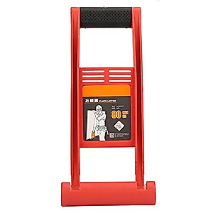 80Kg Plywood and Sheetrock Panel Carrier, ABS Panel Lifter Board Carrier Plate Plywood Loader with Skid-Proof Handle for Household Industrial