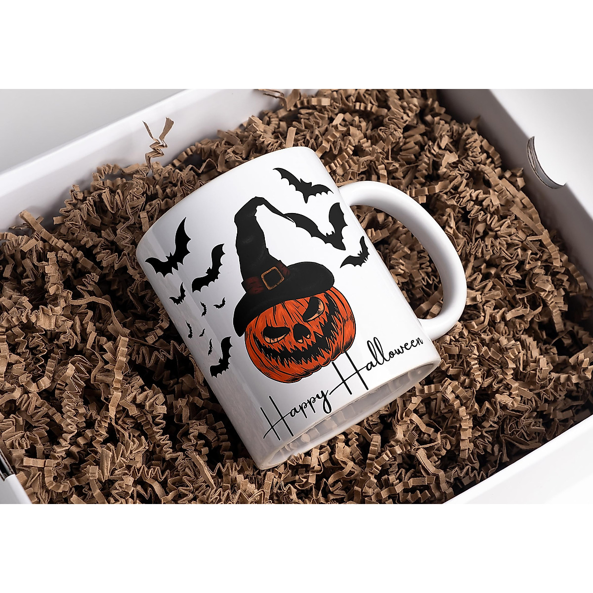 Halloween Mug, 12oz Ceramic Mug, Dishwasher and Microwave Safe, High Quality Sublimation, Perfect Gift For Halloween, Perfect Fall Gift, By Blair's Best Gifts LLC