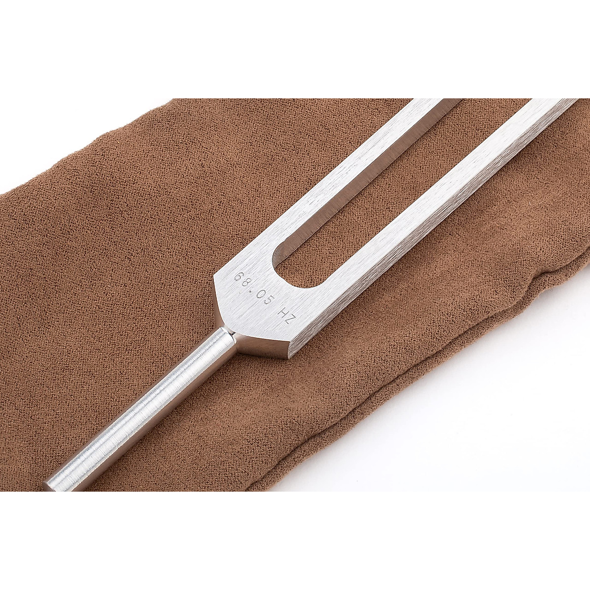 Low Om 68.05 hz Weighted Tuning Fork for Healing by Omnivos Earth Frequency for Relaxation, Meditation and Reducing Stress, Made in the USA