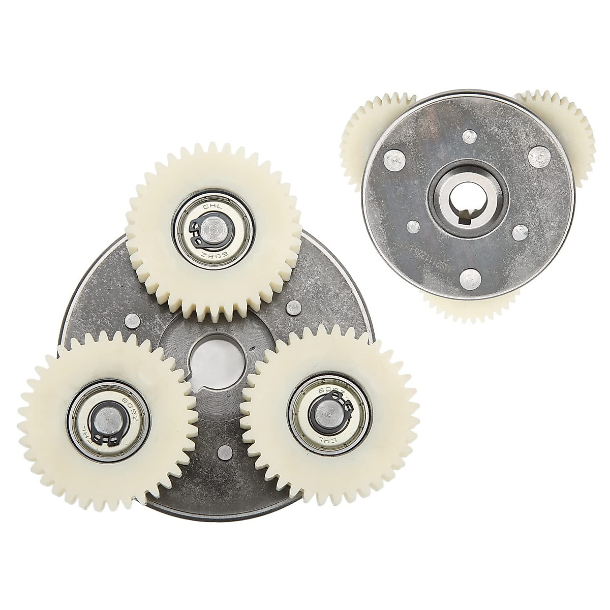 Electric Bike Motor Gear Clutch Kit 36T, E Bike Motor Gear Clutch Solid Nylon Gears for Electric 500W-750W, Planetary Gears for Electric Motor Replacement