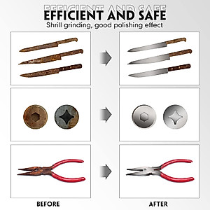 150 Pieces Roll Lock Sanding Discs Set 2 Inch Die Grinder Disc Surface Conditioning Disc Mini Aluminum Oxide Coated Disc for Surface Prep Polish Burr Finish Rust Paint Removal Red (60 Grit)