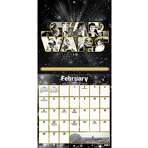 2023 Star Wars: Saga Wall Calendar