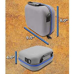 CASEMATIX Travel Case Compatible with Sega Genesis Mini and Select Accessories - Includes Shoulder Strap and Case Only