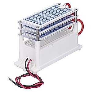 15000 mg/h Ozone Generator, High Capacity Ceramic Plates O3 Machine, Air Ionizers for Home Office(110V)
