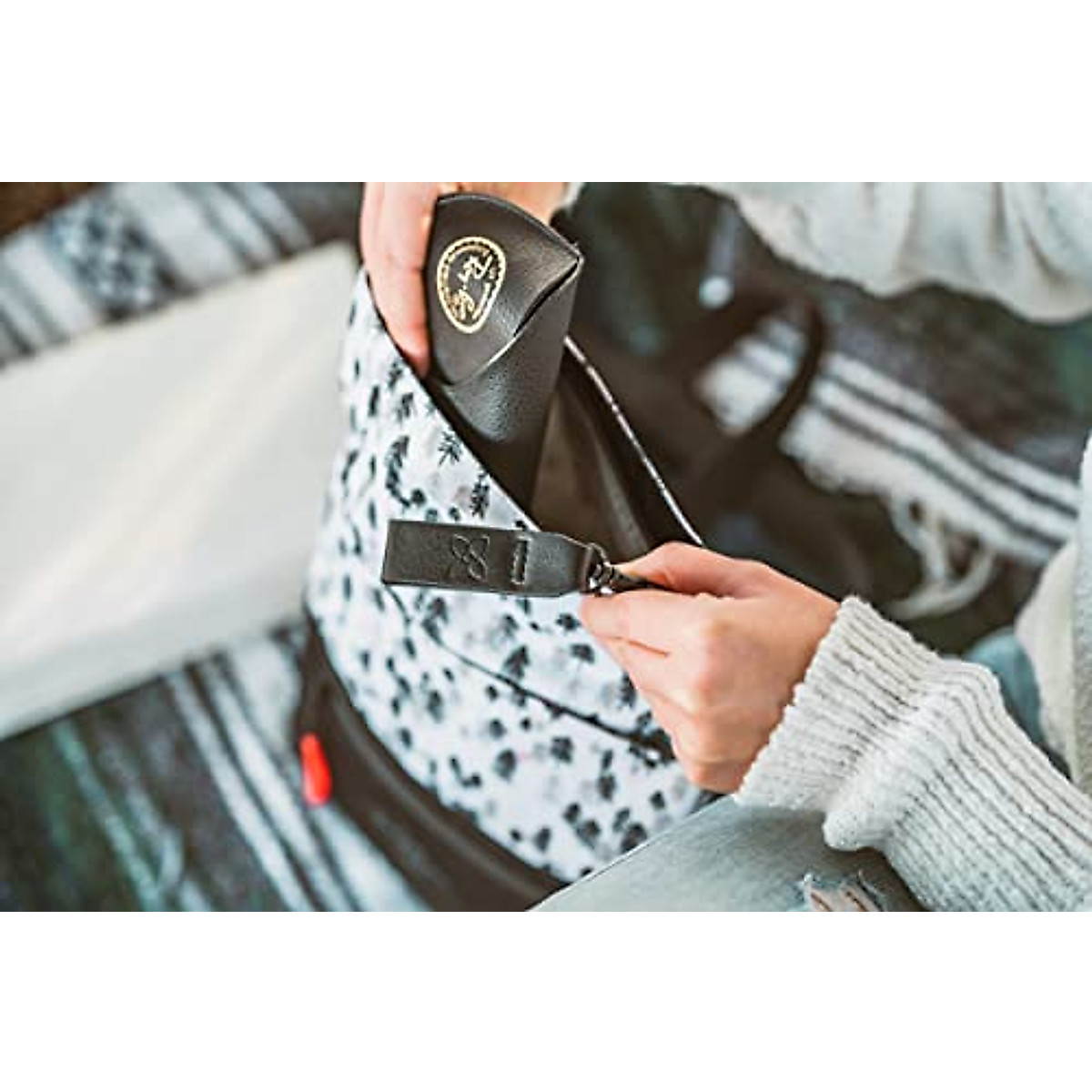 Sherpani Pica, Small Crossbody Purse, Nylon Crossbody Bag, Lightweight Cross Body Bag, Shoulder Bag, Purses for Women, Travel Bag, RFID Protection (Tree Hugger)