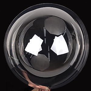 RUBFAC Bobo Balloons 12pcs, 36 Inch Bubble Balloons Clear Bobo Balloons, Large Transparent Balloon for Stuffing Wedding Birthday Party Decorations