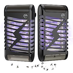 Careland Mosquitos Bug Zapper Indoors: Electric Portable Plug in Home Insects Zapper for removes Insects Mosquitos Files Bugs Gnats Moths for Kids Baby Pets Bedroom Home Office