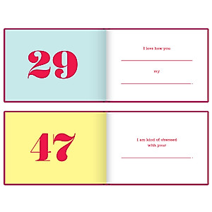 Knock Knock What I Love about You Book Fill in the Love Fill-in-the-Blank Gift Journal, 4.5 x 3.25-Inches