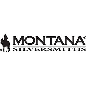 Montana Silversmiths Officially Licensed John Deere Attitude Western Belt Buckle (Scalloped Duo Silver)