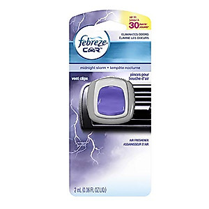 FEBREZE CAR CLIPS MIDNIGHT STORM 1CT SIDECAP