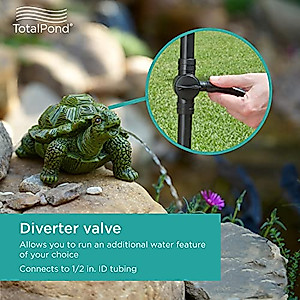 TotalPond Large Nozzle Kit Black Height : 7 Width : 4.02 Depth : 2.99