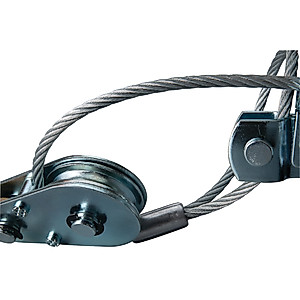 Performance Tool 50-100 Dual Gear Power Puller - 2 Ton Capacity Winch With 6' aircraft cable