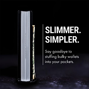 dicilly Minimalist wallets for Men - Christian gifts for men - RFID Blocking Engraved Metal tactical Wallet for Men - Aluminum Credit Card Holder for Fathers gift