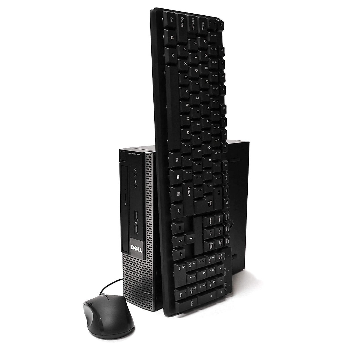 Dell Optiplex 790 Ultra Small Desktop PC, Intel Quad Core i5 Processor, 16GB RAM, 512GB Solid State Drive, Windows 10 Professional, DVD, Keyboard, Mouse, WiFi (Renewed)