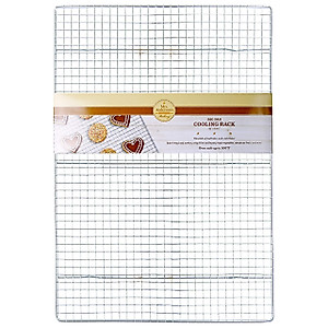 Mrs. Anderson’s Baking Professional Two-Thirds Sheet Baking and Cooling Rack, 21 x 14.5-Inches