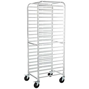 Winco 20-Tier Welded Aluminum Sheet Pan Rack, Medium