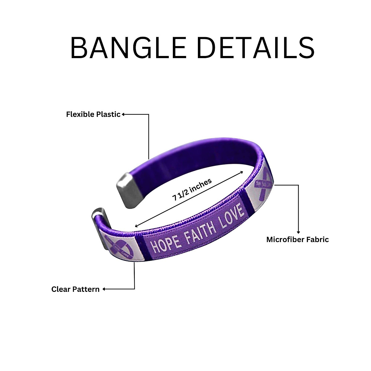 Fundraising For A Cause,Purple Ribbon Awareness Bracelets – Purple Ribbon Bracelets for Alzheimer’s, Epilepsy, Pancreatic Cancer, Lupus, Crohn’s Disease & Fundraising 01 Bracelet purple