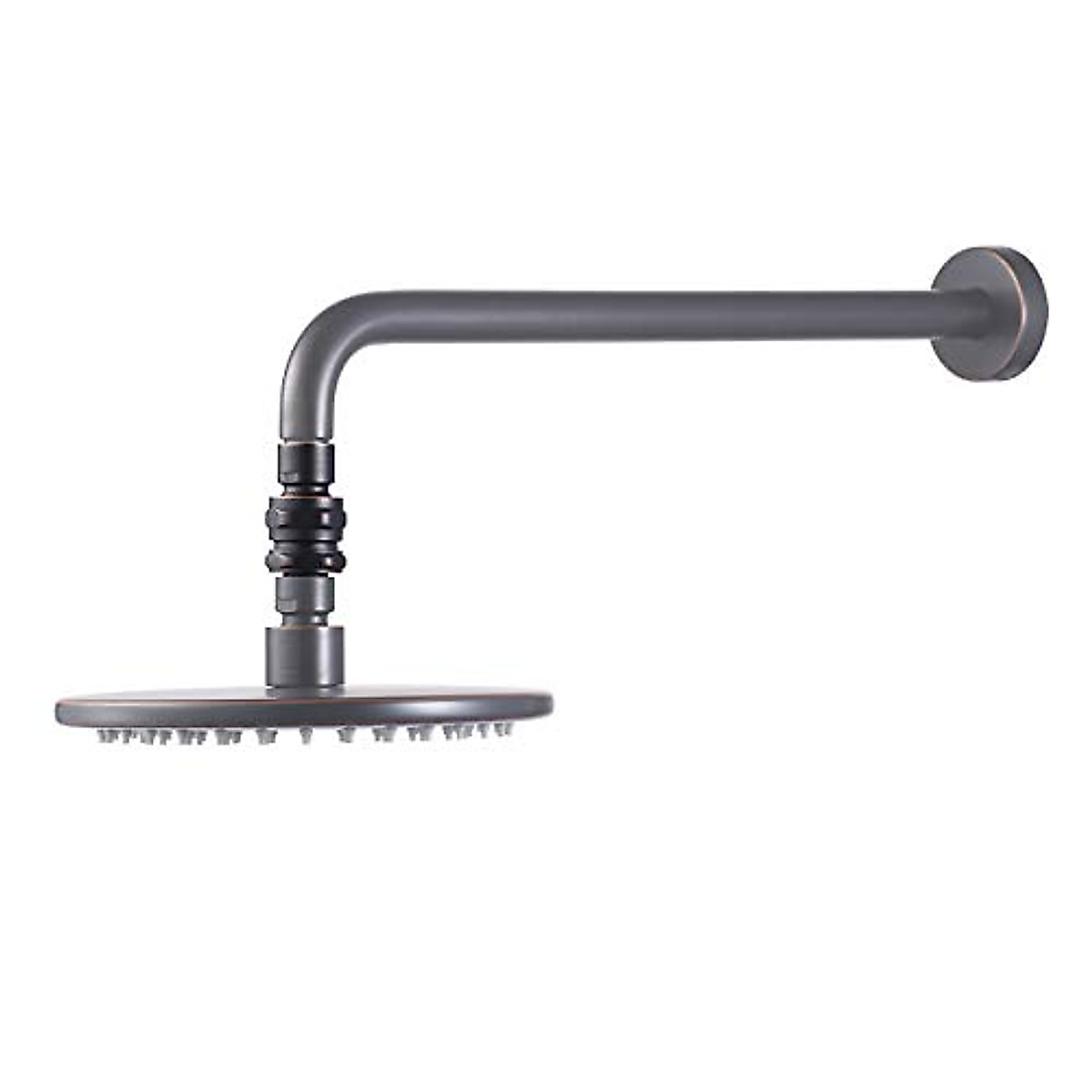 WINWISH Miyili Shower Connector Swivel Ball Adapter, Brass Ball Joint Showerhead Shower Arm Extension Oil Rubbed Bronze, Z200R