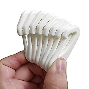 TTSAM Profession Flag Pole Clip Snap Hooks Durable Nylon Flag Clips Flag Pole Accessory - Attach Flags Hooks to Halyard Rope and Buckle The Flag(Pack of 8)