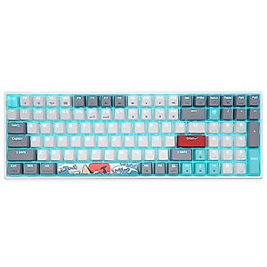 SKYLOONG SK96 O-Ring Gasket Gaming Keyboard Full Size Hot Swappable Wired Mechanical Keyboard RGB Programmabl Compatible Computer/Laptop