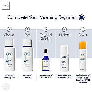 obagi Vitamin C Serum 15% - Professional C Serum Skin Care – Contains Concentrated L Ascorbic Acid - Helps Minimize the Appearance of Wrinkles, Brightens Skin, and Retains Moisture- 1.0 Fl Oz.