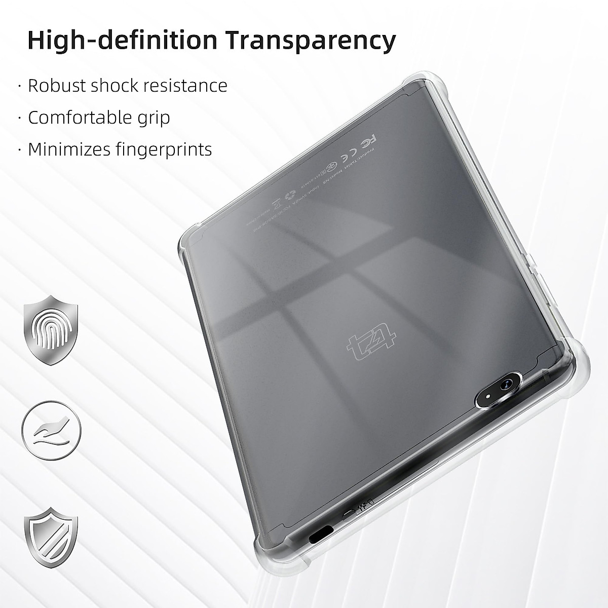 Topsand Rugged Case for Topsand N8 Android Tablet - Heavy Duty Protection for 8-Inch Tablet | Impact-Resistant, Anti-Slip, Lightweight | Precision-Fit with Full Access to Buttons & Ports