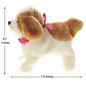 PowerTRC Cute Somersault Little Puppy | Barks, Sits, Walk, and Flips | Pet Toy Dog