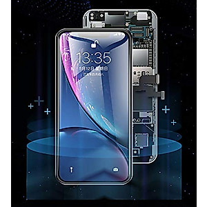 for iPhone X 5.8 inch 10 LCD Touch Screen Replacement Display Digitizer Compatible with Model A1865 A1901 A1902 with Repair Tools Waterproof Adhesive in Black