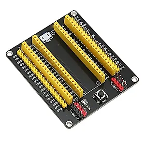 Sanpyl Expansion Board for Pi SWD Debugging Smart Control, 40Pin Quick Connection No Welding Quick Connection Development Board with Reset Button