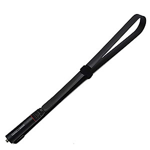 HYS Tactical Foldable Antenna, Dual Band 144/430Mhz SMA-Female Handheld Whip, 31.5inch 800mm Antenna for BF UV-5R Series, UV-82 Series, BF-F8HP Kenwood Two Way Radio