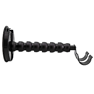 RecPro Ice Fishing Gear Multi-Flex Rod Holder | Quick Disc Wall Mount