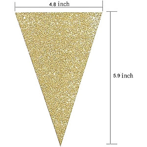 Graduation Party Decorations Maroon Gold 2024/Burgundy Gold Graduation Decorations/Maroon Black Birthday Party Decorations for Women/Burgundy Black Gold 2pcs Triangle Bunting Banners