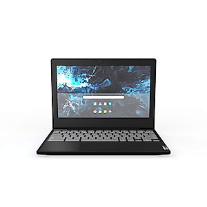 New Lenovo 3 Chromebook 11.6" HD (1366 X 768) Laptop PC, Intel Celeron N4020 Dual-Core Processor, 4GB RAM, 32GB eMMC, Webcam, WiFi, Bluetooth, Chrome OS, Onyx Black (Google Classroom Ready)