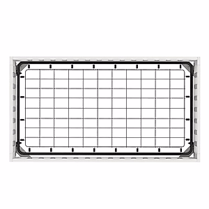 Little Seeds Rowan Valley Flint 3-in-1 Crib, White/Black with Wood Leg