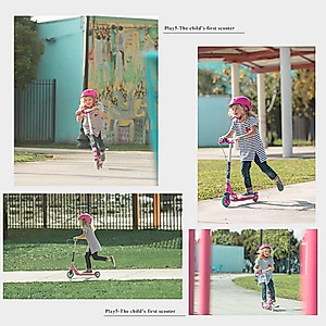 SZNWJ ygqtbc Kick Scooter for Adults, Teens | Foldable, Lightweight w/Wheel Bearings | Height-Adjustable, 220LB Max Load (Color : Blue)