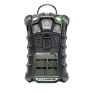 MSA 10107602 ALTAIR 4X Multi-Gas Detector - (LEL, O2, CO, H2S), Color: Charcoal, Portable Gas Monitor, Durable, Safety, Handheld, CSA Approved