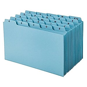 Oxford Heavy Weight Index Card Guide (P6925)