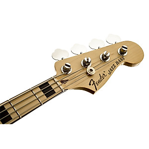 Fender Geddy Lee Jazz Bass, 3-Color Sunburst, Maple Fingerboard