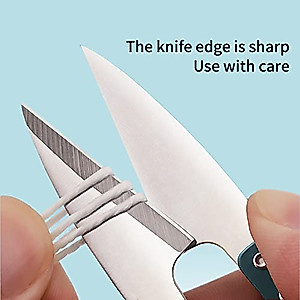 DEFUTAY 7 Pcs Seam Sewing Ripper Set, Thread Remover Kit with 2 Scissors, Handy Stitch Ripper Sewing Tool for Opening Seams,Hems(7 in 1)