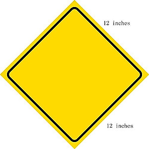 TNND No Exit Traffic Plaques and Signs Outdoor Aluminum Metal Sign 12X12 Inches
