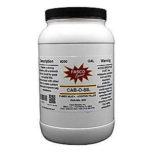 Fasco Epoxies Cabosil - Fumed Silica Thickener in Gallon Tub