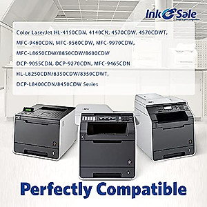 INK E-SALE Compatible Toner Cartridge Replacement for Brother TN336 TN315 TN310 TN331 2KCMY 5-Pack for Brother HL-L8350CDW HL-4150CDN MFC-L8850CDW MFC-9970CDW MFC-L8600CDW
