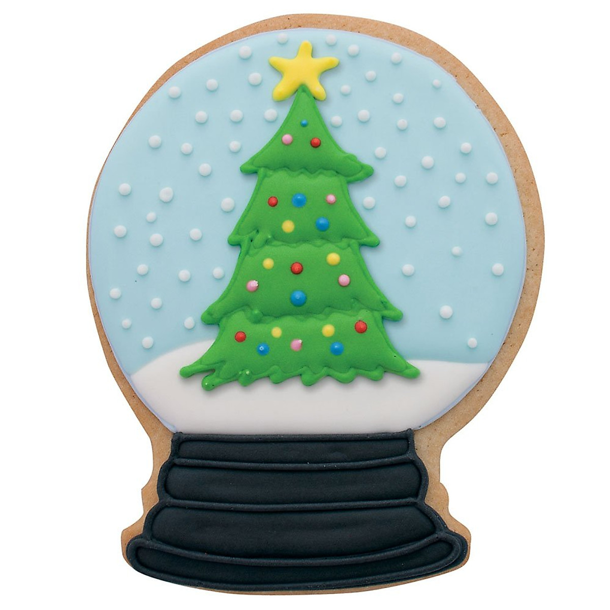 Winter Snow Globe Cookie Cutter, 4" Made in USA by Ann Clark