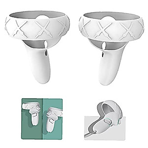 Touch Controller Grip Cover for Oculus Quest Quest 2 Anti-Throw Handle Protective Sleeve 1Pair