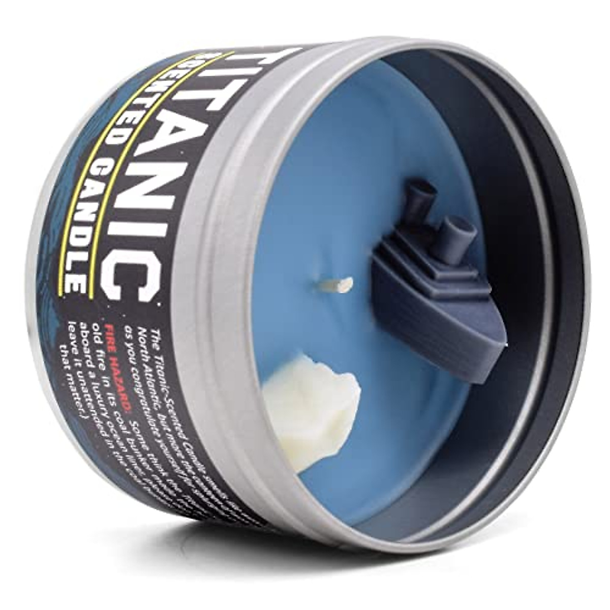 JD and Kate Industries Titanic Scented Candle | Hand-Poured in 16 oz tin | Ocean Scent